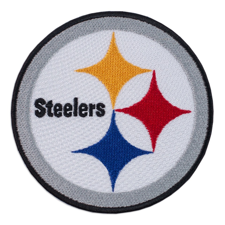 Pittsburgh Steelers Patch, American Football Team Logo, Embroidered ...