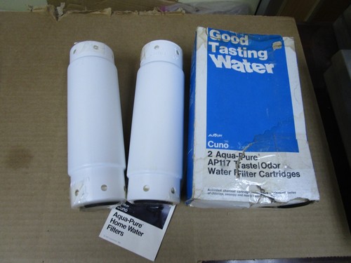 NEW (2) AMF CUNO AQUA-PURE AP117 WATER FILTER CARTRIDGES | eBay