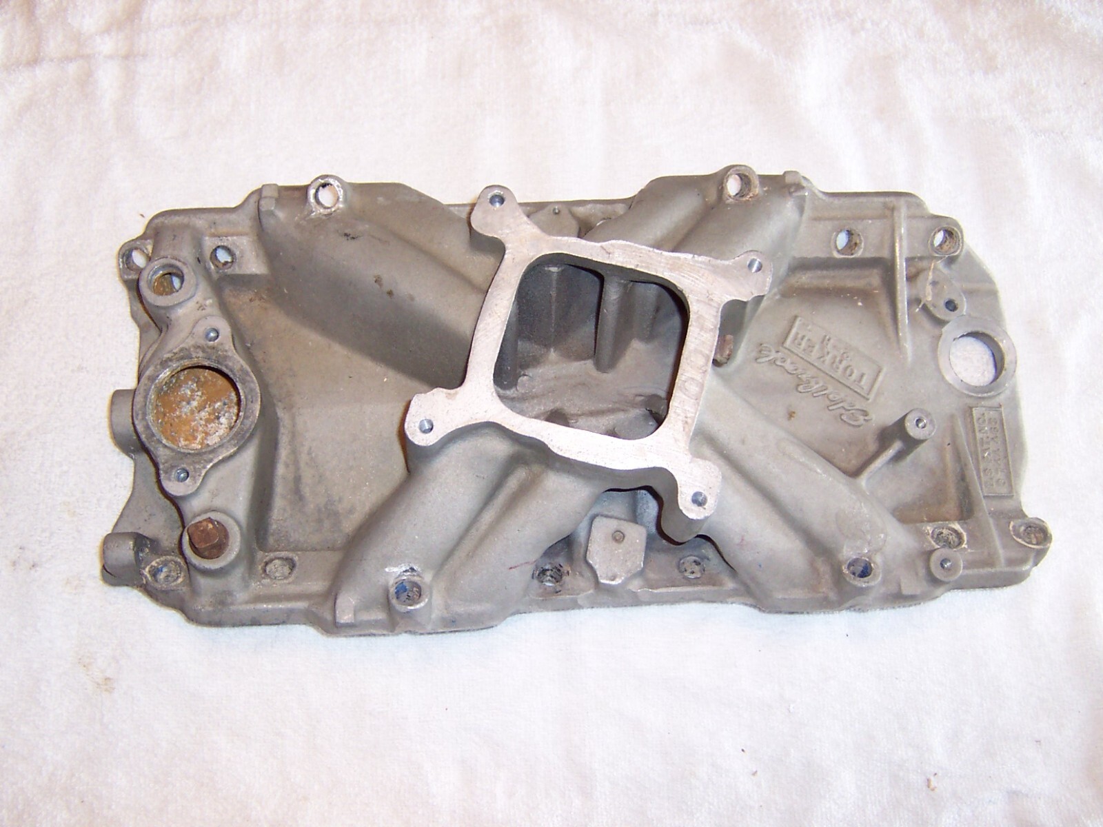 Vintage 70's, Edelbrock Torker 2 - R big block Chevy intake manifold ...