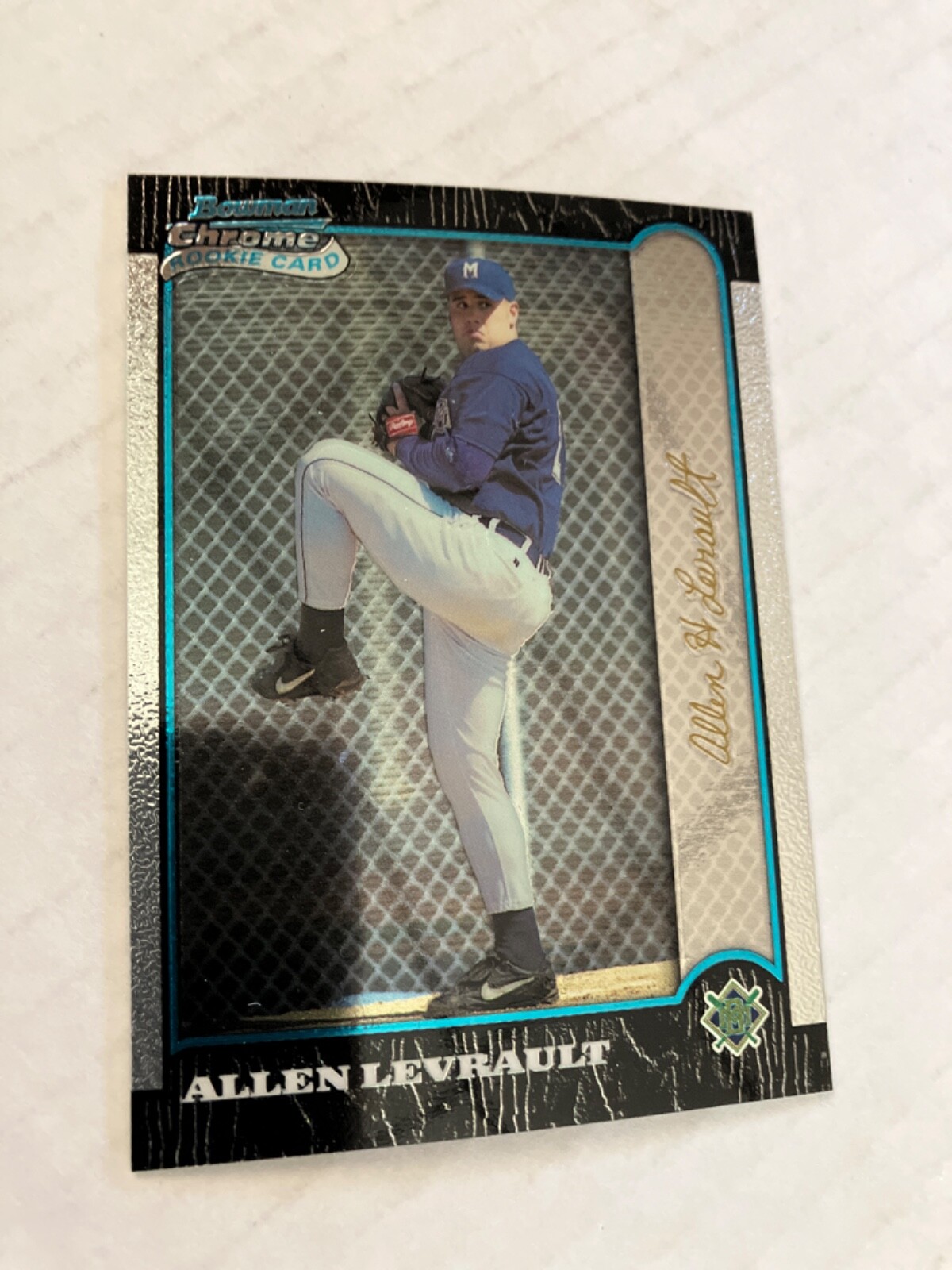 Milwaukee brewers born n Fall River MA Allen levrault rookie baseball ...