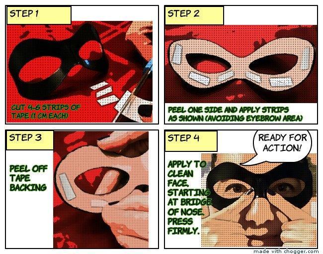 Ladybug Hero Mask, Cat Noir Hero Mask -Miraculous Find- Free bonus! Let ...