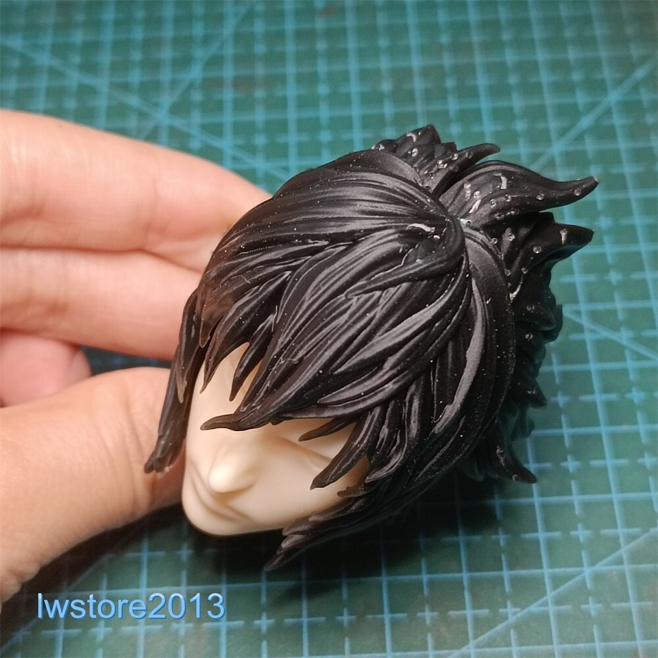 Painted 1:12 Noctis Man Head Sculpt For 6" SHF Male Action Figure Body ...