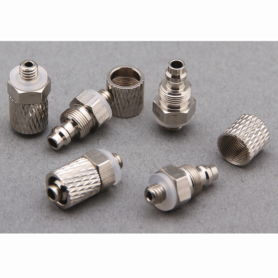 A SMC M-5H-4 Mini Straight Through Quick Connector New | eBay