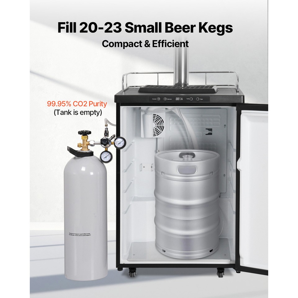 CO2 Tank 20 lbs New Aluminum Alloy Cylinder with CGA320 Valve DOT & TC ...