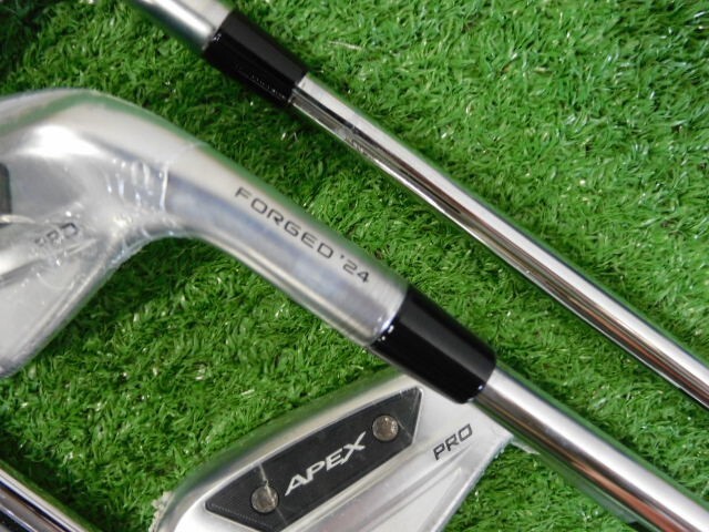 Callaway 2024 Apex Pro 24 Forged Irons 5-P DG 105 R300 Regular Steel ...