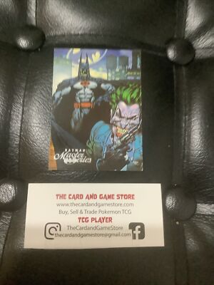 Skybox Batman Master Series Promo Card DC Joker Comic | eBay