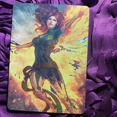 Jean Grey COMIC Anime ACG Waifu Cartoon Beauty Holo Card | eBay