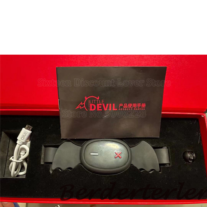 QIUI App Little Devil Collar APP Remote Control Restraint Neck Electri ...