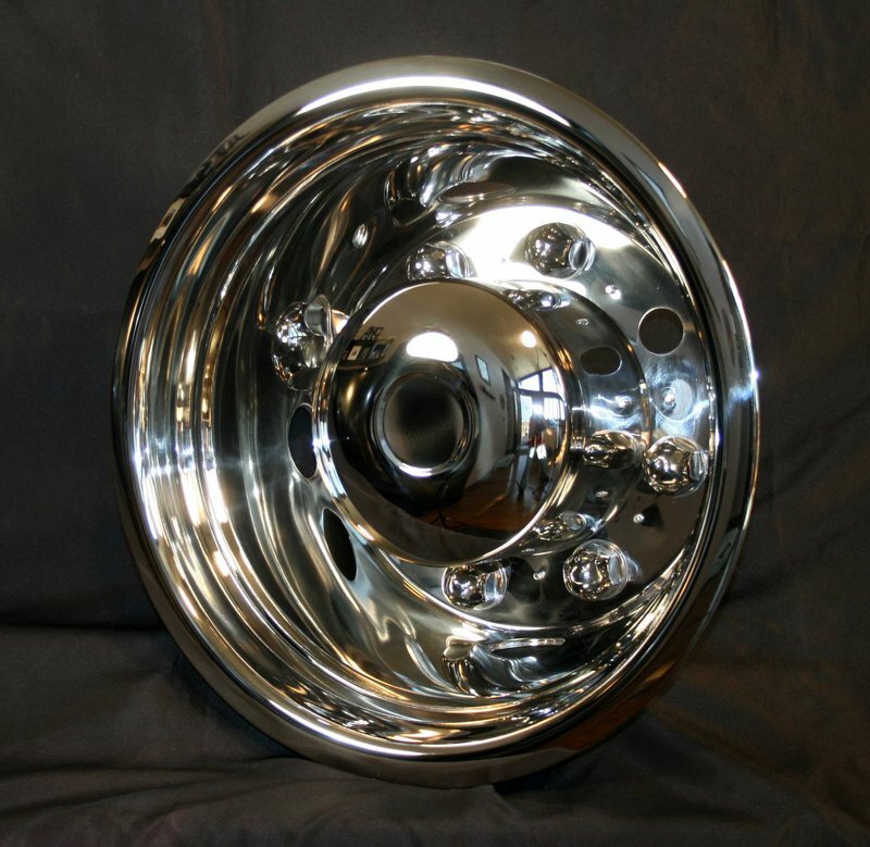 1999-2012 19.5" Chevy / GMC C4500 C5500 C6500 Dually Wheel Simulators 8 ...