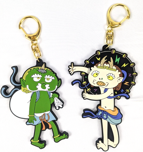 Takashi Murakami Mononoke Kyoto Exhibition Rubber Key Chain Wind ...