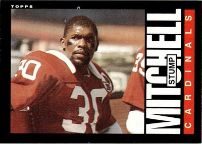 1985 Topps Stump Mitchell St. Louis Cardinals #144 | eBay