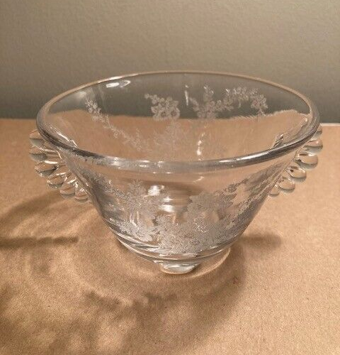 Lovely Vintage 1930s Heather & Primrose Paden City Etched Glass ...