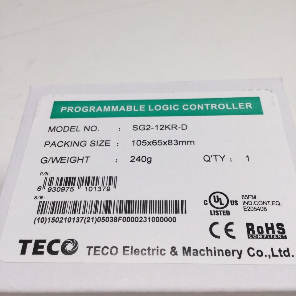 Teco SG2-12KR-D Expansion module New NFP | eBay