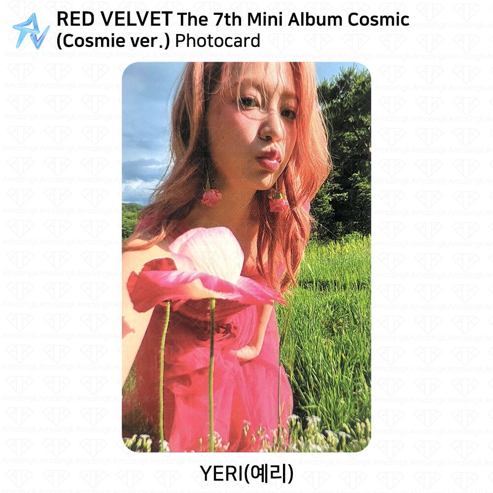RED VELVET The 7th Mini Album Cosmic Cosmie Ver Official Photocard KPOP ...
