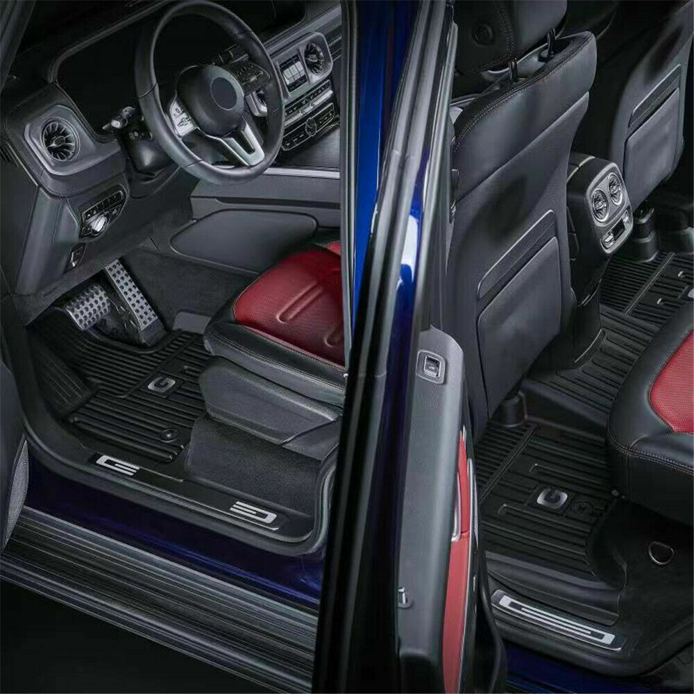 3W Floor Mats & Trunk Liner For 2019-2024 Mercedes-Benz G Class TPE Car ...