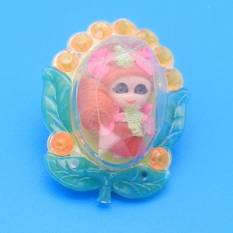 Vintage Liddle Kiddles FLOWER PIN Doll in Jewelry Tiny Mattel 1960s ...
