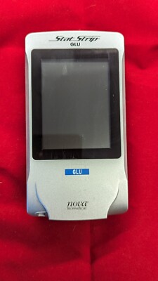 Nova Medical Stat Strip GLU Meter 54802 Glucose Meter w/ Battery - FOR ...