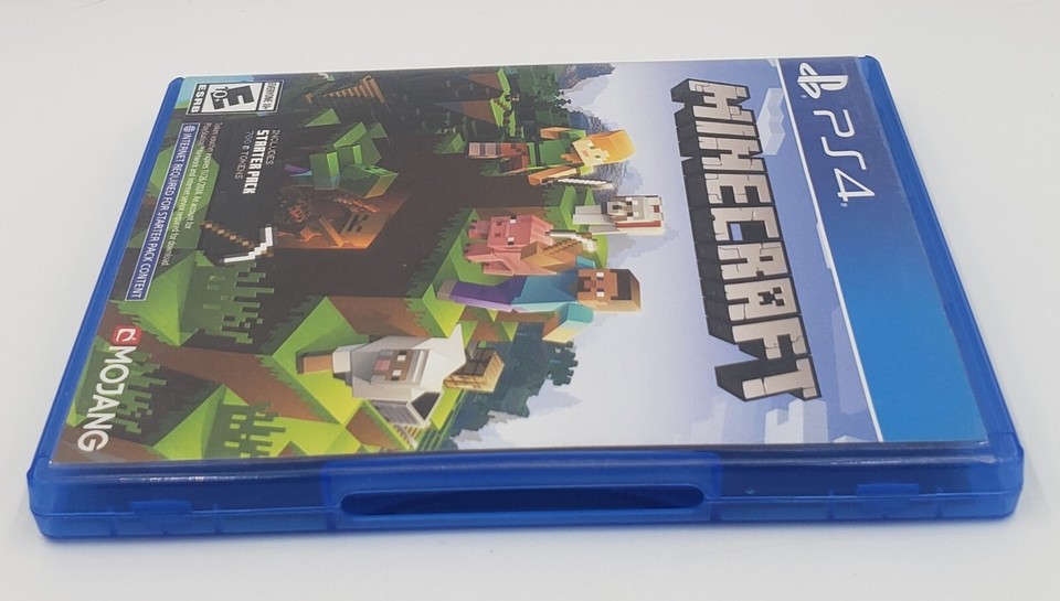 MINECRAFT STARTER PACK PS4 SONY PLAYSTATION 4 GAME CIB COMPLETE WITH ...
