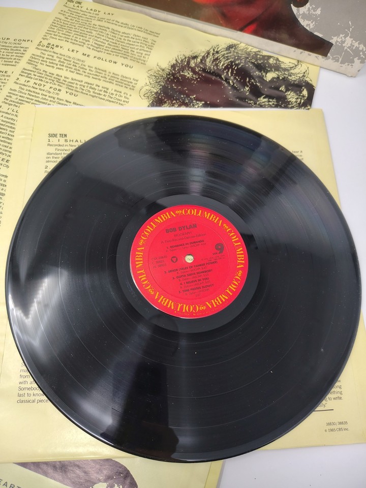 Bob Dylan Biograph 1985 Deluxe Edition Box Set 5x LP Vinyl w/ Booklet ...