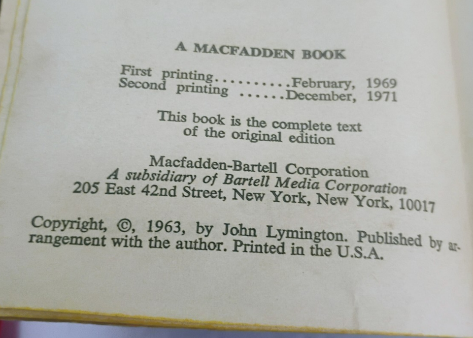 Vintage Sci-Fi / UFO Paperback Lot – John A. Keel, Paul Anderson (5 ...