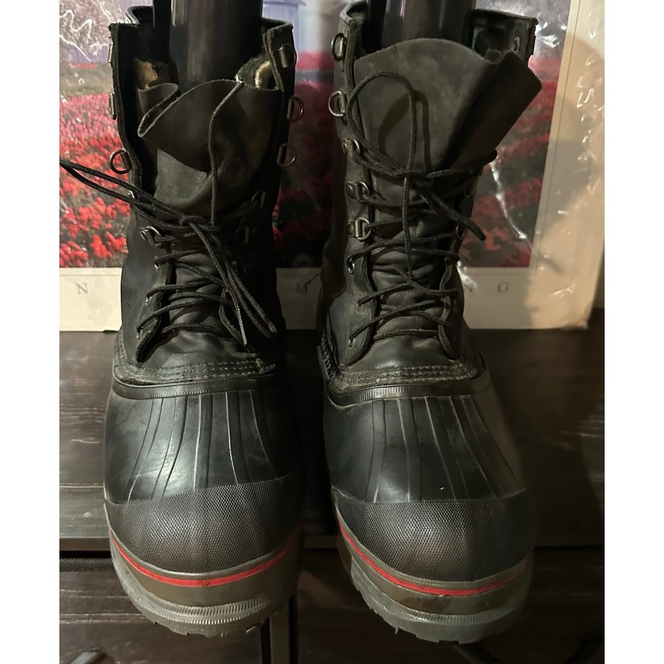 Red Wing Mens 10 Sorel Kaufman Canada Waterproof Work Boots Felt Lined ...