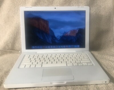 Apple MacBook 2.13GHz C2D, 2GB RAM, 160GB HD Good Battery, El Capitan ...