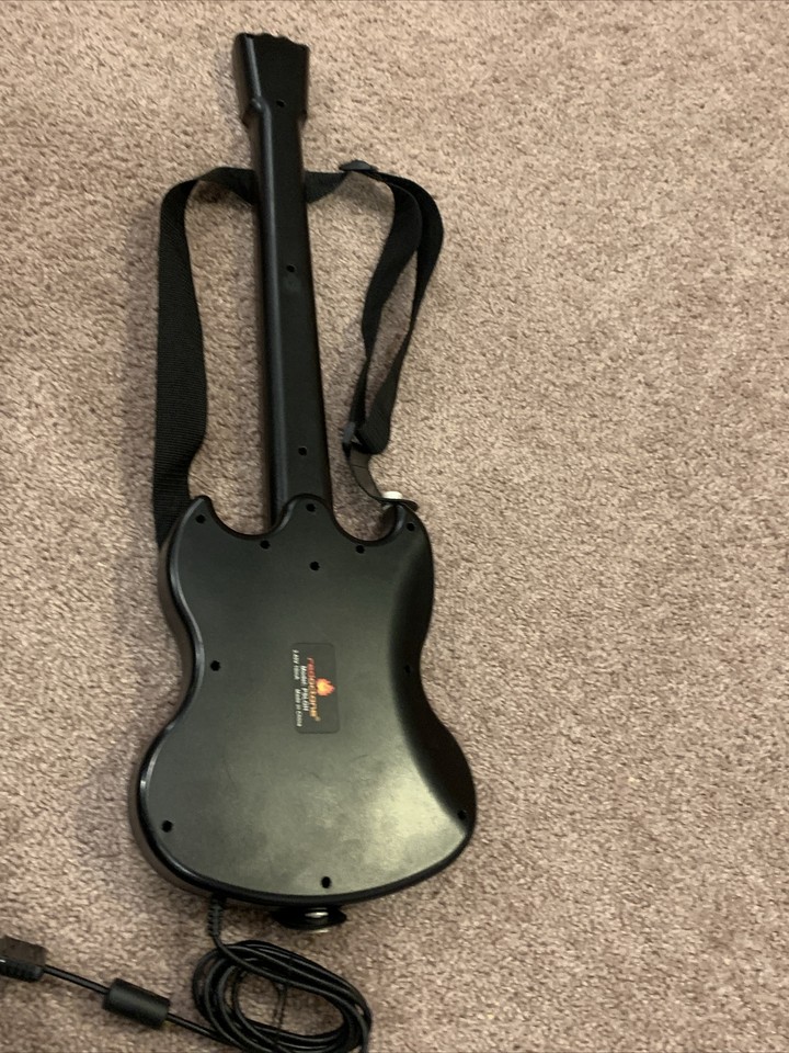 Guitar Hero RedOctane Black Guitar PS2 Model PSLGH PlayStation 2 Wired ...