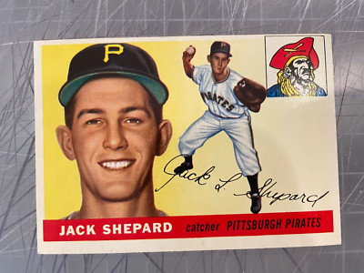 1955 TOPPS #73 JACK SHEPARD PITTSBURGH PIRATES BASEBALL CARD NM+ | eBay