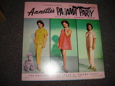 Annette - Pajama Party 1964 USA Stereo Gatefold Orig. LP VG+/VG+ | eBay
