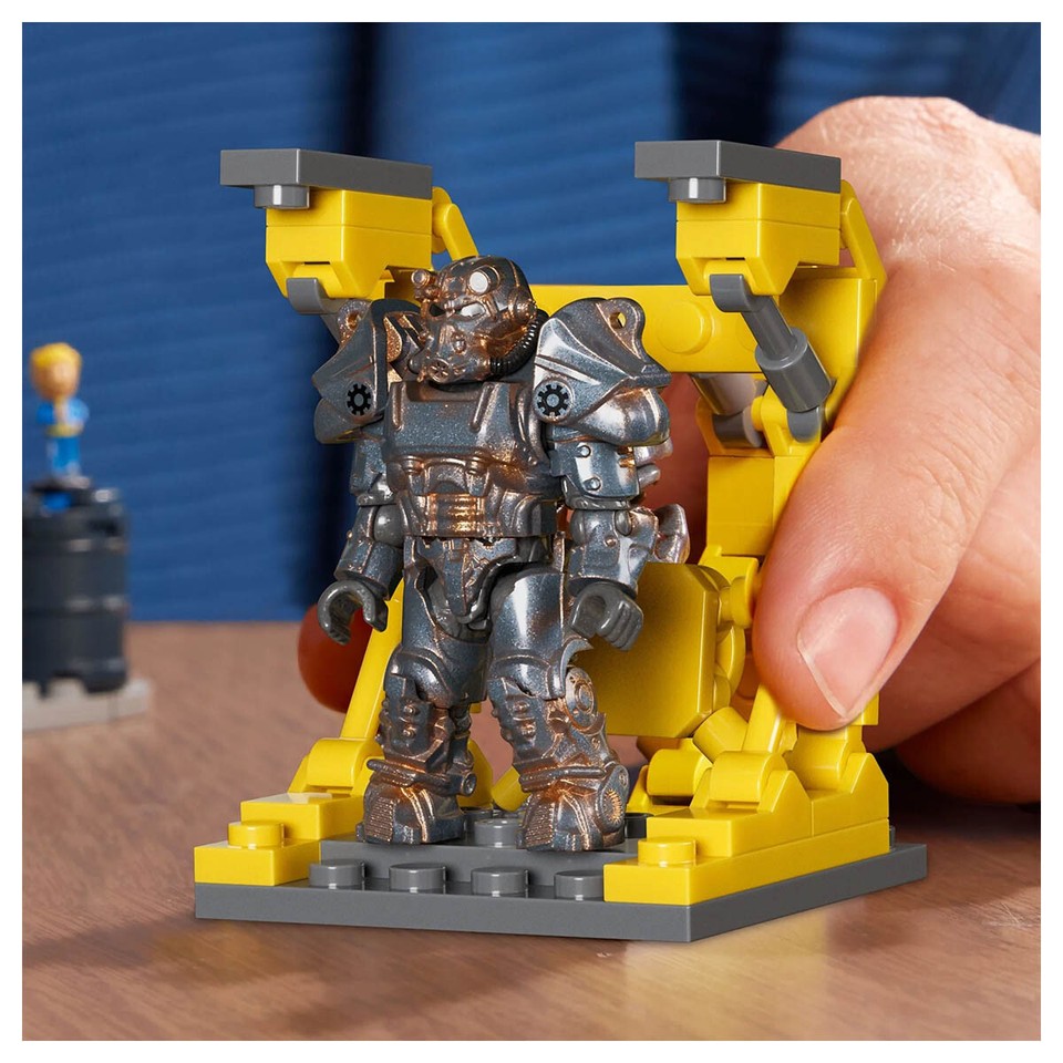 MEGA Fallout Red Rocket Truck Stop Building Blocks Brick Set 824pcs ...