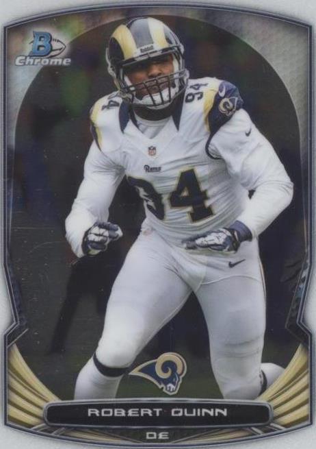 2014 Bowman Chrome - Robert Quinn #8 for sale online | eBay