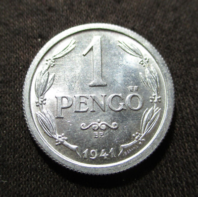 OLD COIN OF HUNGARY 1 PENGO 1941 WORLD WAR II UNCIRCULATED CONDITION | eBay