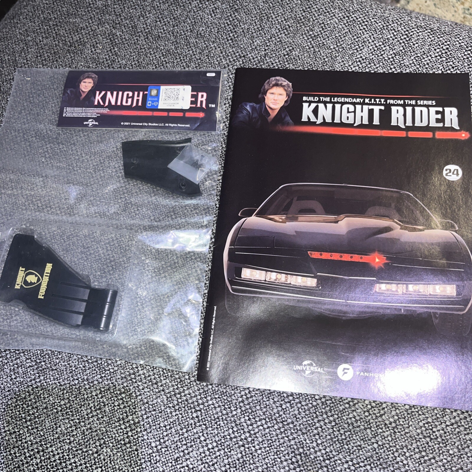 1/8 FANHOME DEAGOSTINI BUILD THE K2000 KITT K.I.T.T. KNIGHT RIDER CAR ...