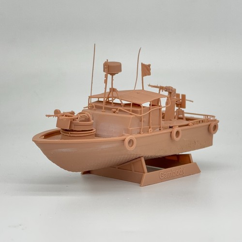 1/72 Scale US Army Vietnam War PBR Patrol Boat 6 Figure Resin Model ...