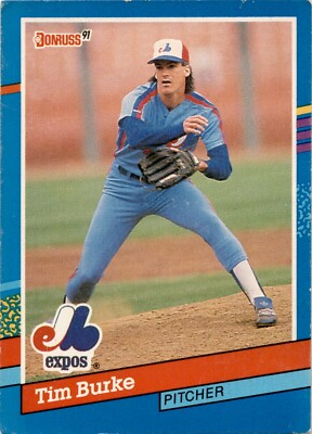 1991 Donruss Tim Burke Montreal Expos #125 | eBay