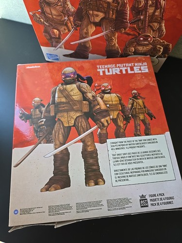 Teenage Mutant Ninja Turtles BST AXN IDW Undead Turtle 5-Inch 4-Pack ...