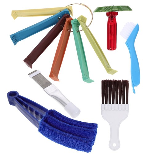 Fin Comb Tool Air Conditioning Conditioner Cleaning Kit Coil Brush | eBay