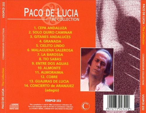 PACO DE LUC¡A - COLLECTION NEW CD 5015773023229| eBay