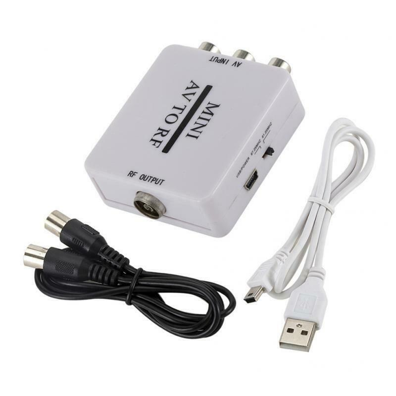 Video Cable RCA/Composite A/V to RF/Coax /Coaxial Converter Hdmi ...