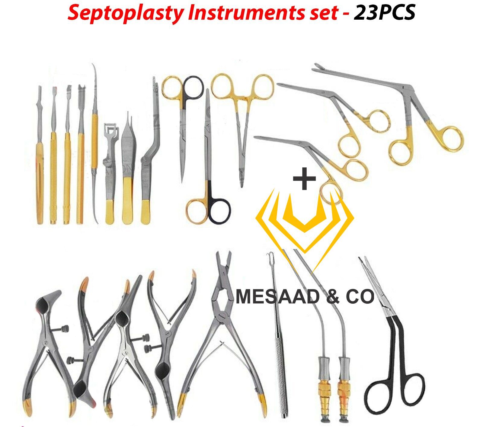 OR Grade Septoplasty Instruments Set 23 PCS Surgical Instruments CE | eBay