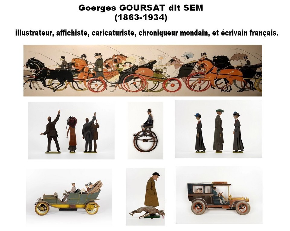 GEORGES GOURSAT dit SEM (1863-1934) DESSIN ORIGINAL MADAME POIL DE ...