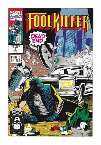 FOOLKILLER #9 --- FEAST OF FOOLS! HI-GRADE! Marvel Comics! 1991! NM ...