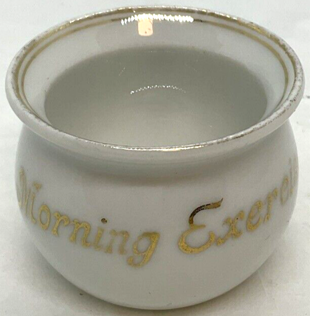 Vintage Miniature Chamber Pot Morning Exercise Goo Goo Eye Germany ...