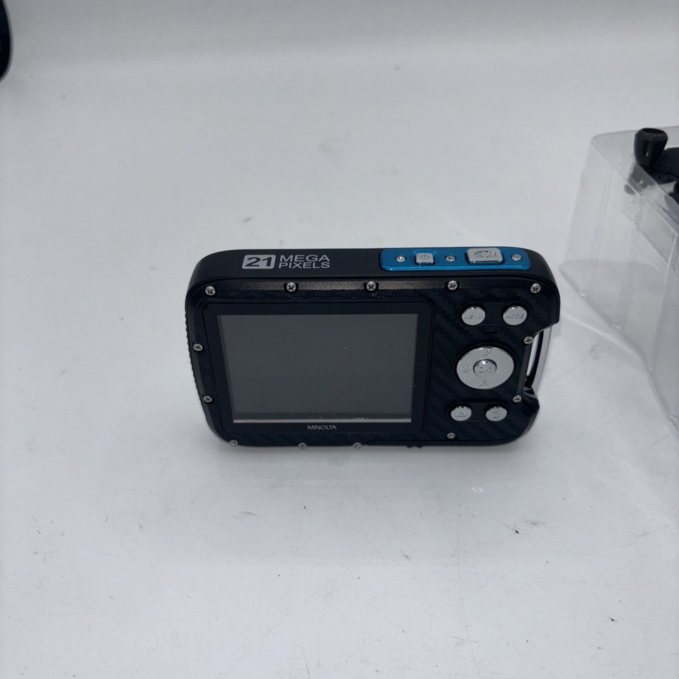 Minolta MN30WP 21MP Full HD 2.8" Touch LCD Screen Waterproof Digital ...