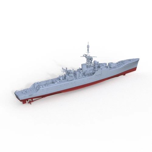 ALL SCALE SSMODEL Military Model Kit HMS Whitby Class Frigate Full Hull ...
