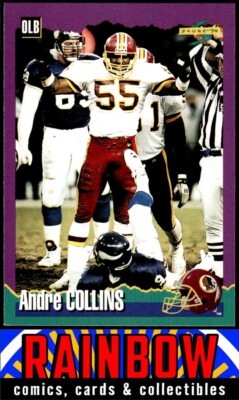 1994 Score #52 Andre Collins Washington Redskins | eBay