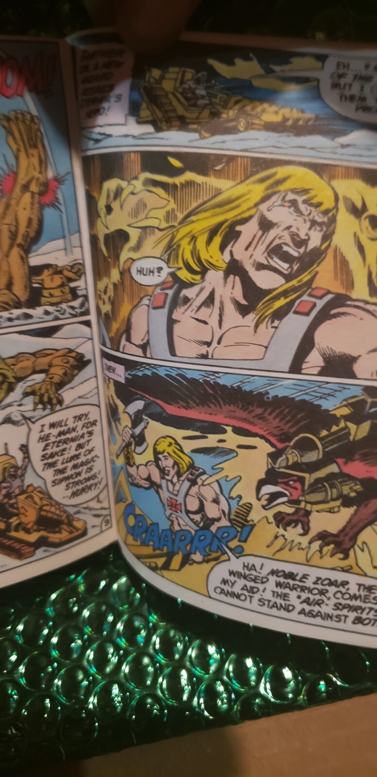 Vintage 1982 Masters of The Universe He-Man Mini Comic - THE MAGIC ...