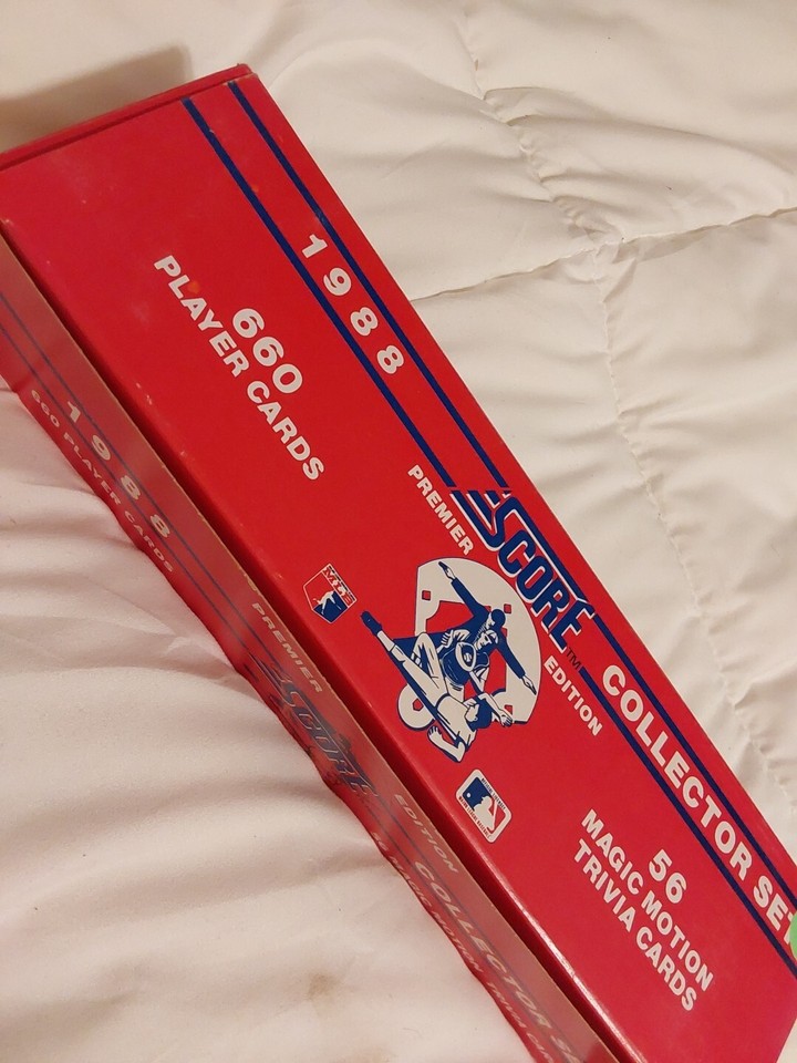 1988 Score Baseball Complete Factory Set Sealed | eBay