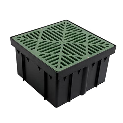 NDS 1216 Catch Basin Riser for 12 Inch Square Catch Basin Drain and 12 ...