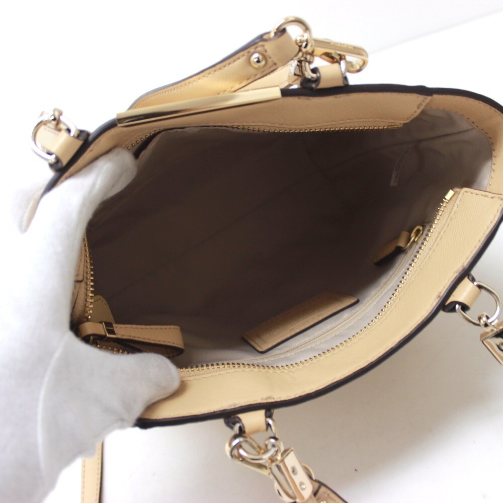 Coach Madison Mini North South Bond 2way Tote Shoulder Bag Leather ...